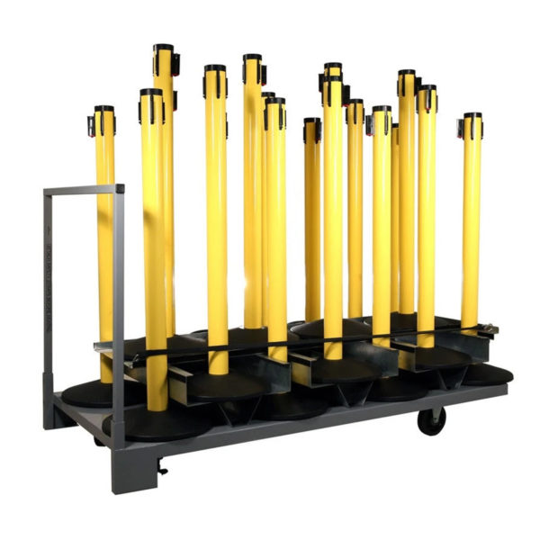 Fixed-Mount Stanchion Signs - LytePost