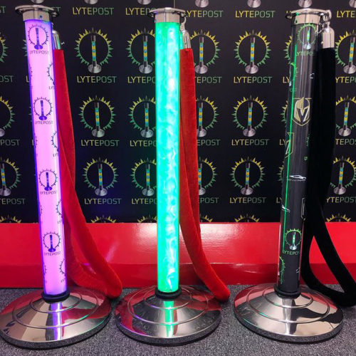 Our LED Stanchions - In Brass and Chrome - With Rope Options